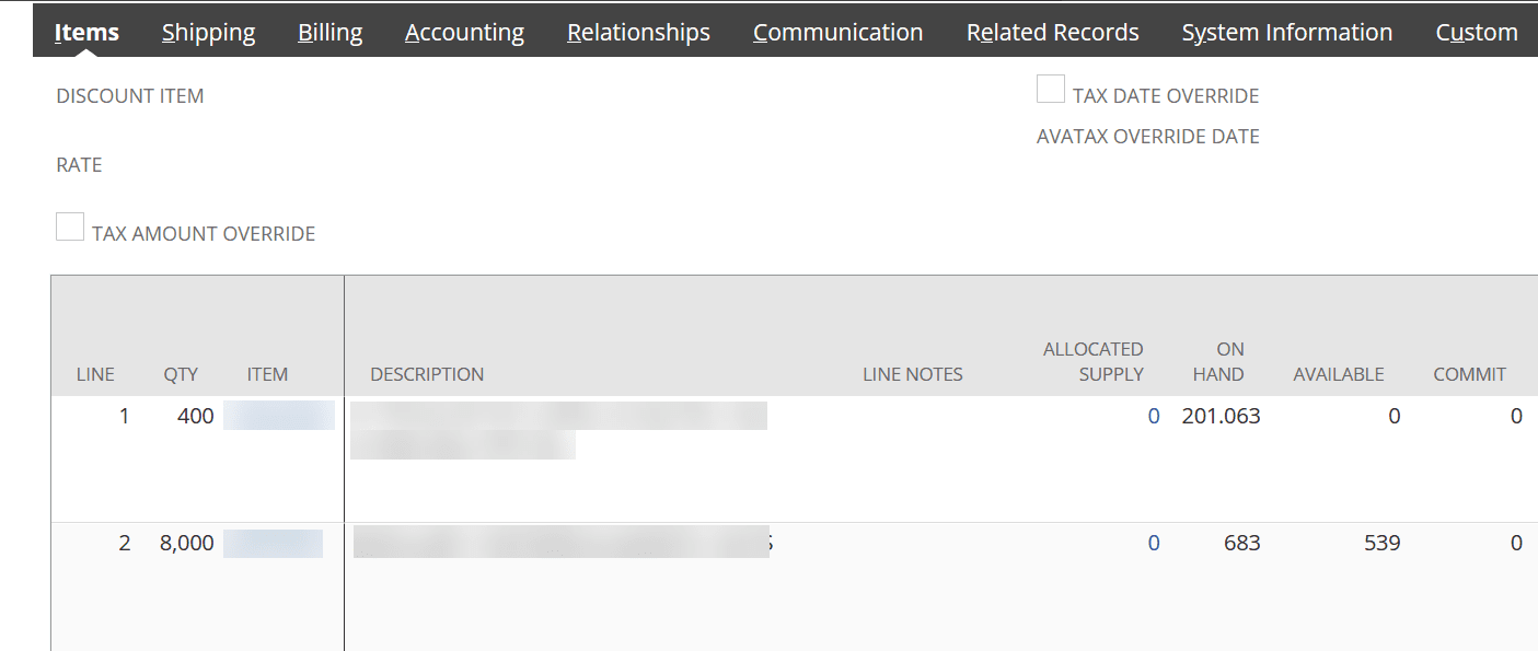 Automatically Add Line Numbers in NetSuite
